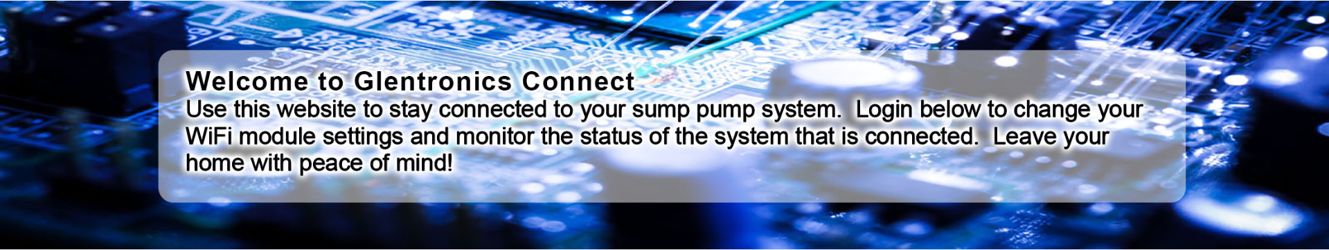 Log in - Glentronics